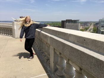 Dancing on the Rooftop of the Wisconsin State Capitol Building ...