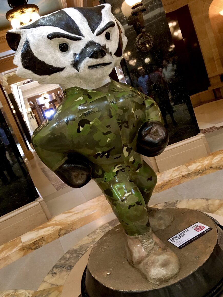 Bucky on Parade Public Art Event – Madison, Wisconsin – 05/17/2018 ...