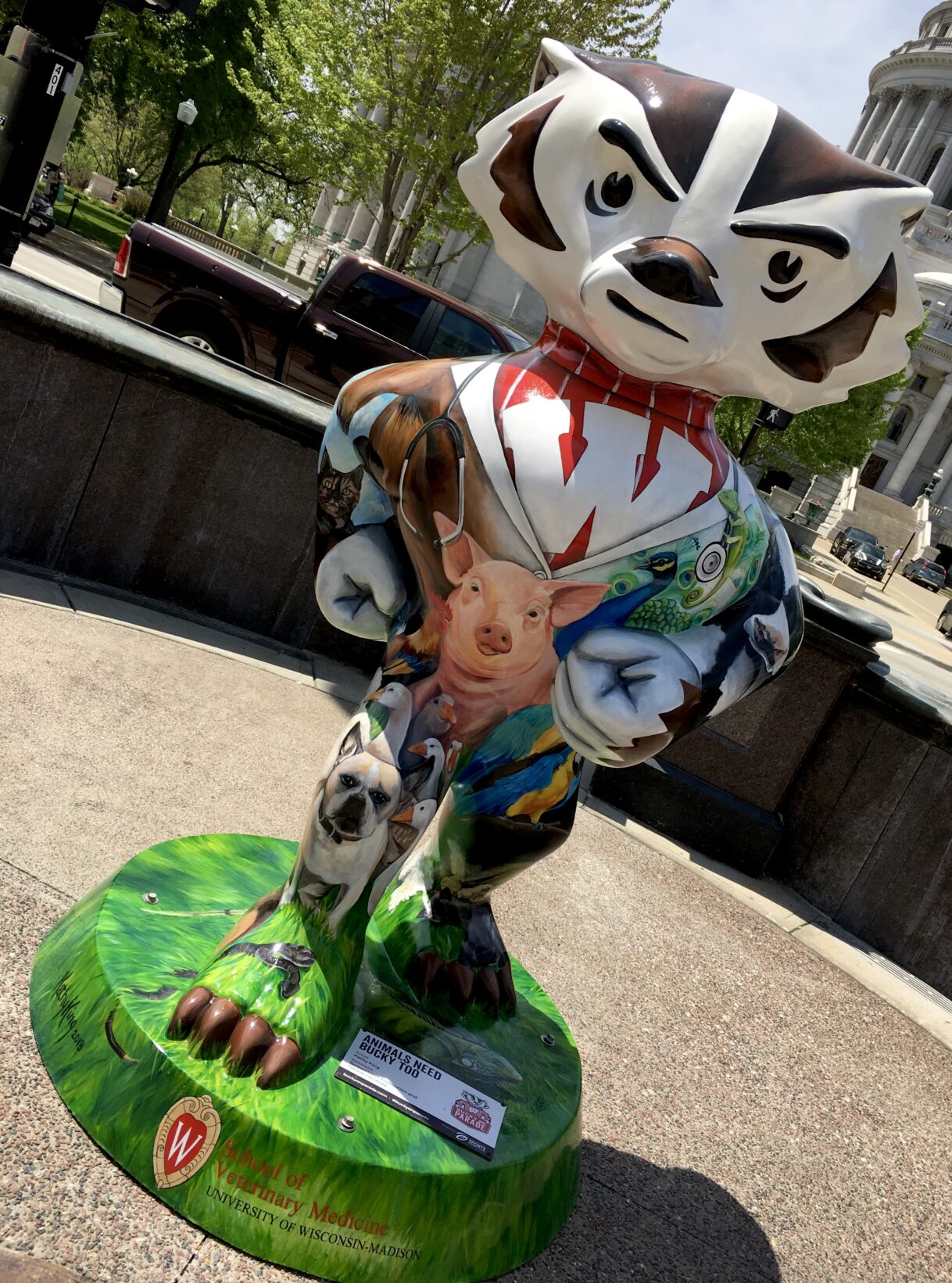 Bucky on Parade Public Art Event – Madison, Wisconsin – 05/17/2018 ...