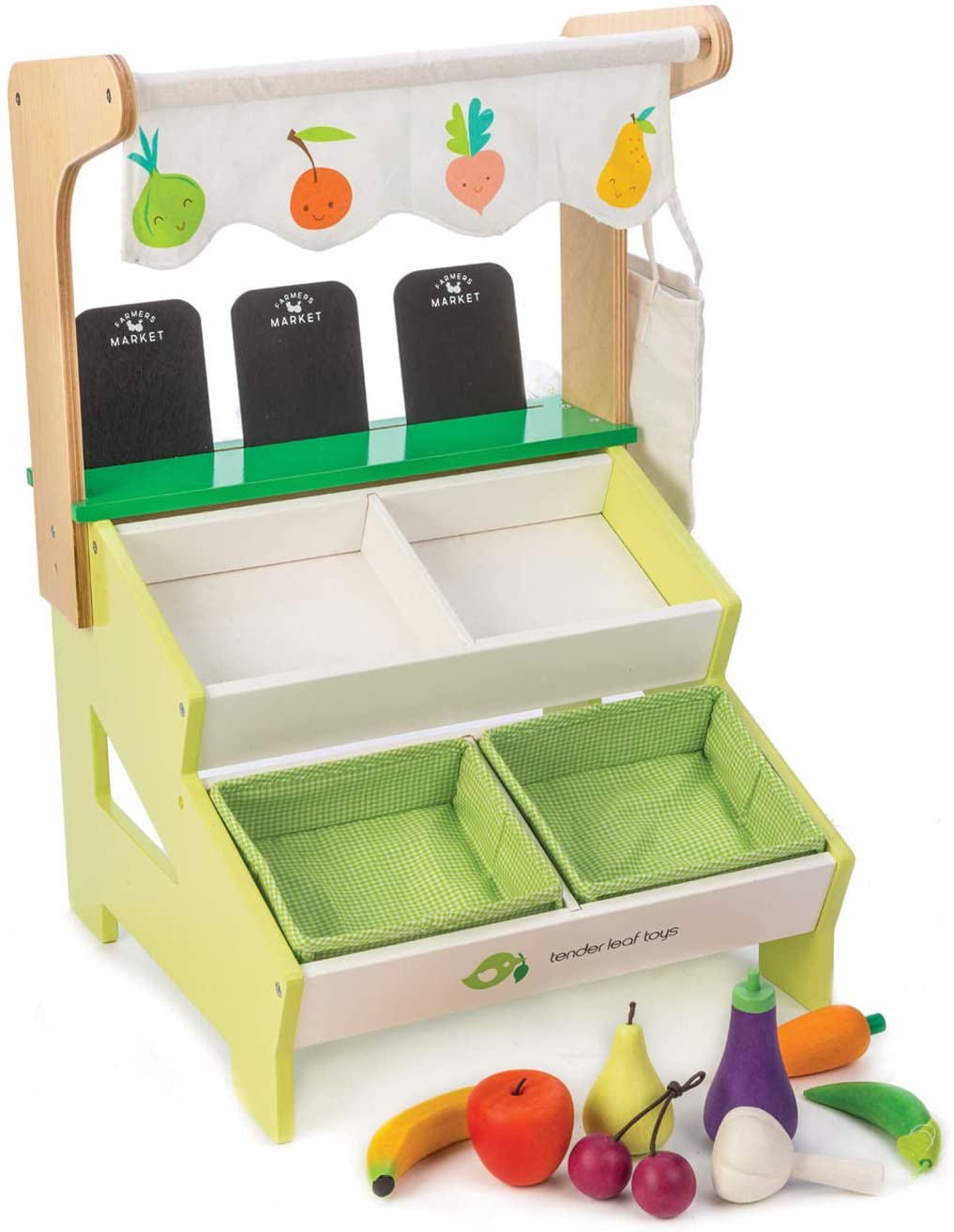 Hip Kids Food, Farm, and Fun: Tender Leaf Toys Farmer’s Market Stall ...