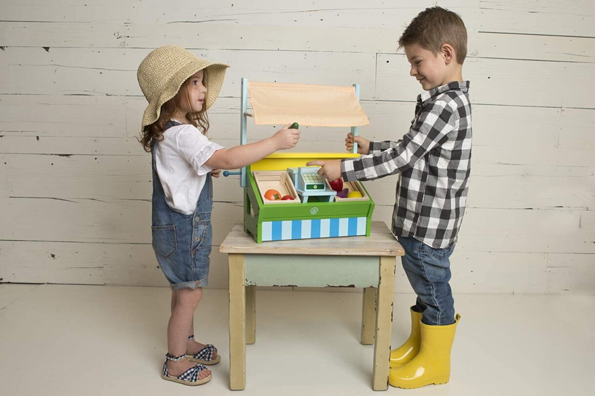 Hip Kids Food, Farm, and Fun: London-Kate Wooden Farmers Market Fruit ...