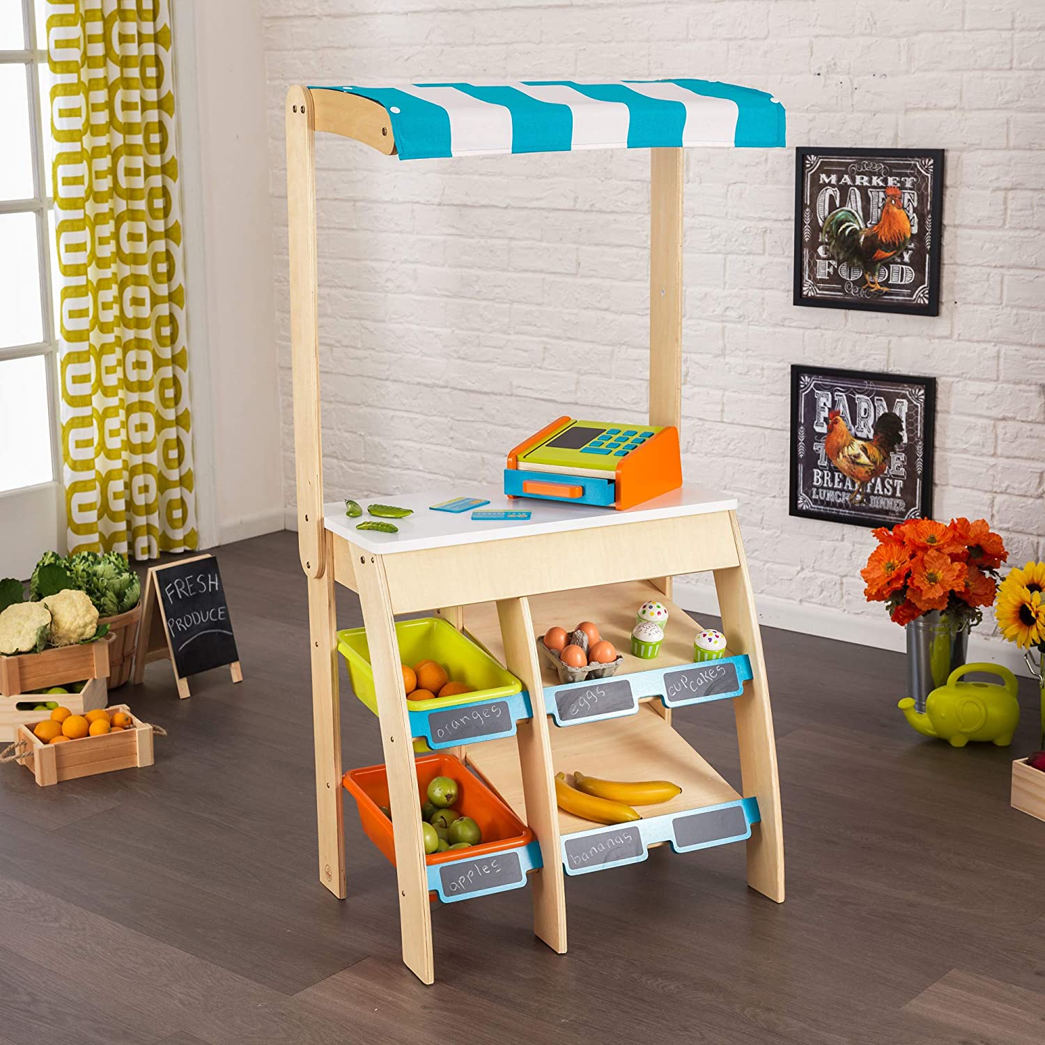 Hip Kids Food, Farm, and Fun: KidKraft Grocery Marketplace – SPG Family ...