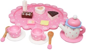 Tea Party Hard: Pink Wooden Tea Party Play Set – SPG Family Adventure ...