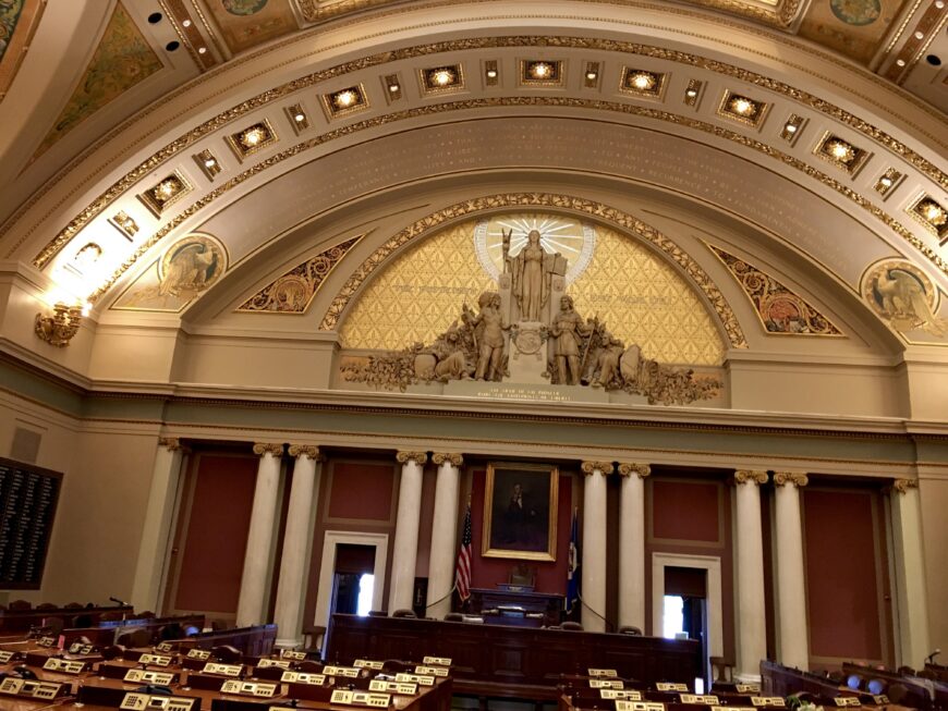 Interior of the Minnesota State Capitol Building – Saint Paul ...