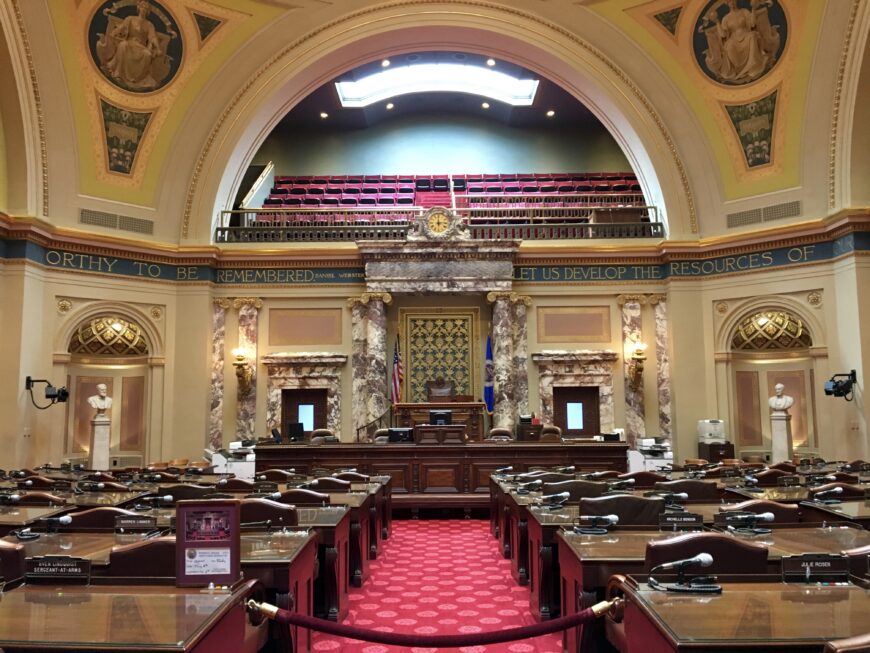 Interior of the Minnesota State Capitol Building – Saint Paul ...