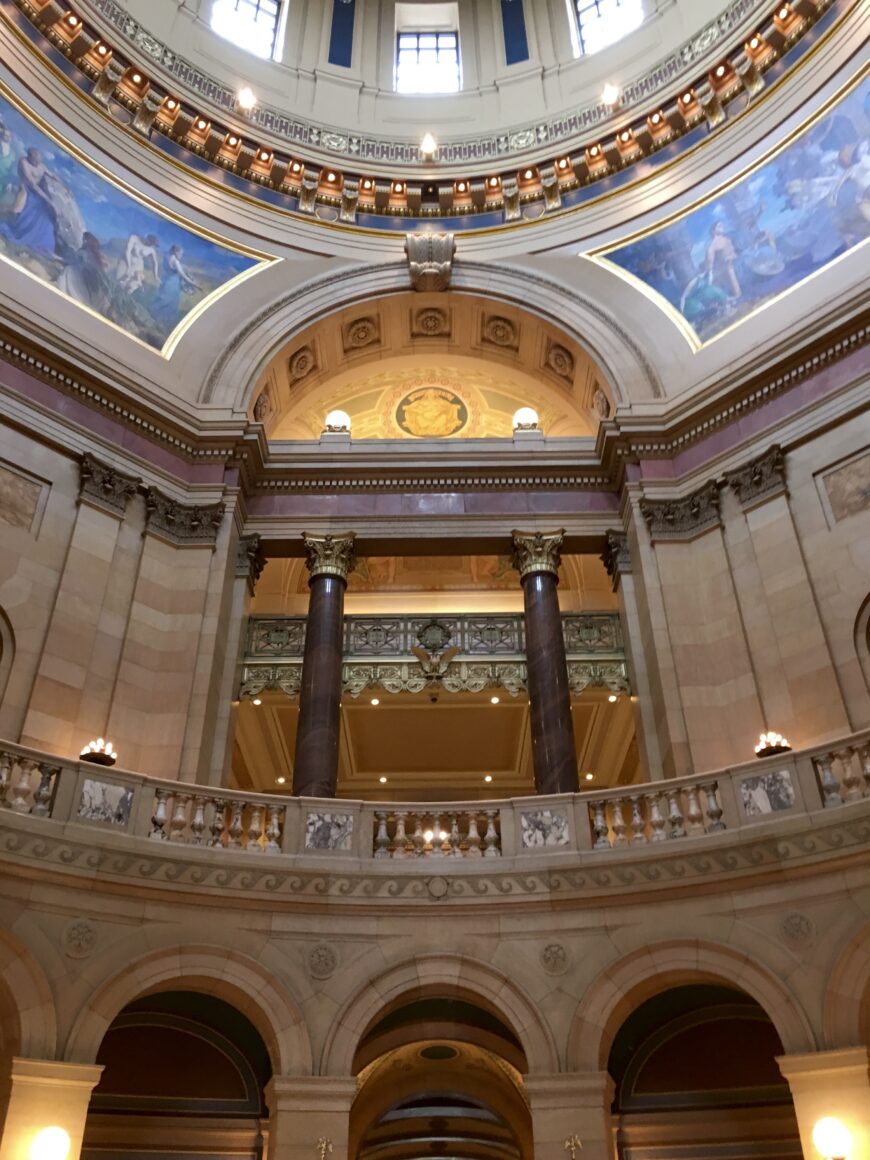 Interior of the Minnesota State Capitol Building – Saint Paul ...