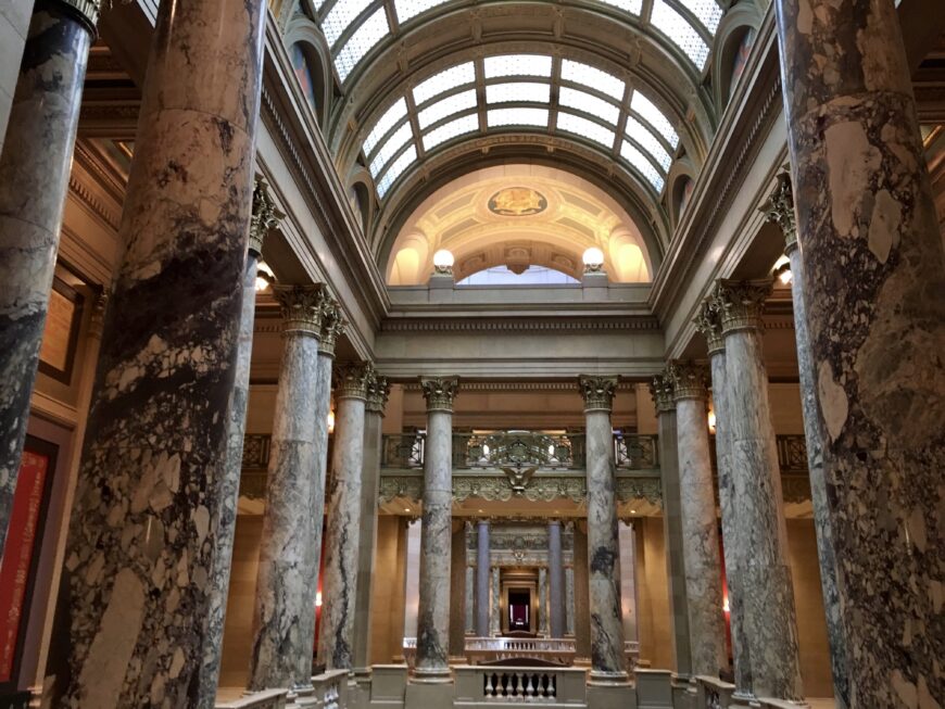 Interior of the Minnesota State Capitol Building – Saint Paul ...