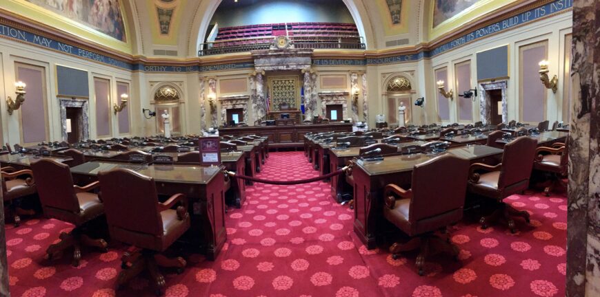 Interior of the Minnesota State Capitol Building – Saint Paul ...