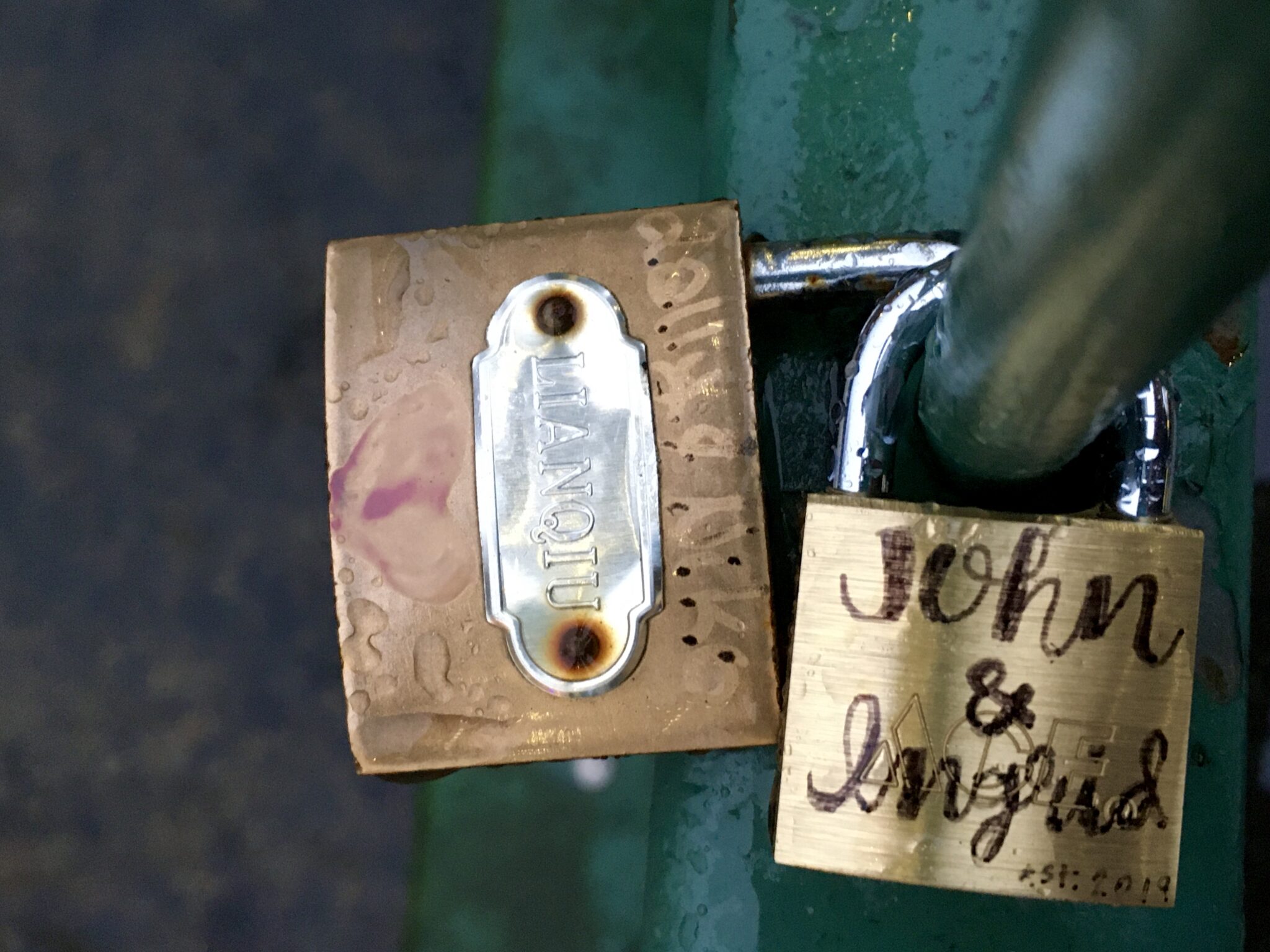 Love Locks on the Chattahoochee River – Helen, Georgia – 02/12/2021 ...