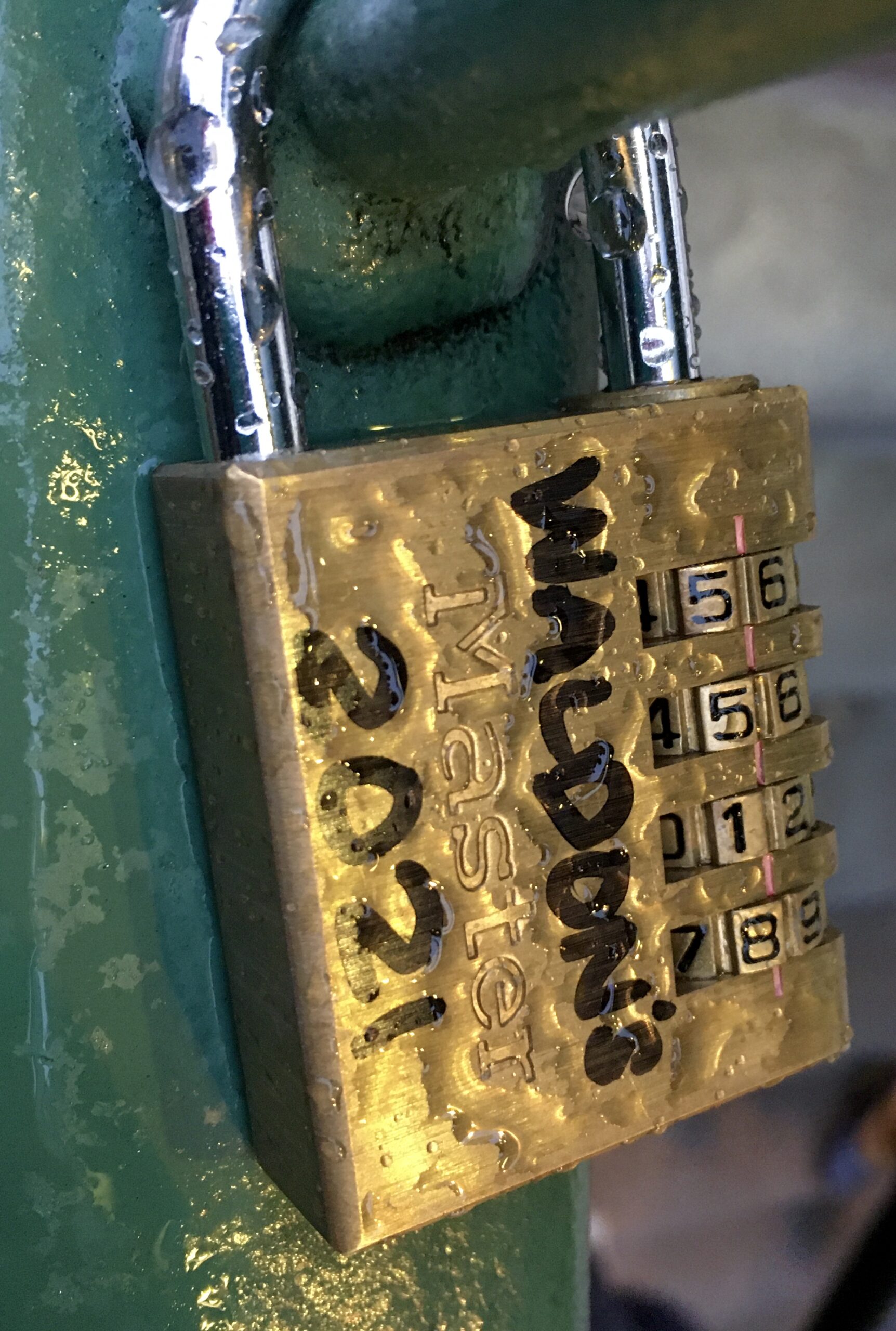 Love Locks on the Chattahoochee River – Helen, Georgia – 02/12/2021 ...