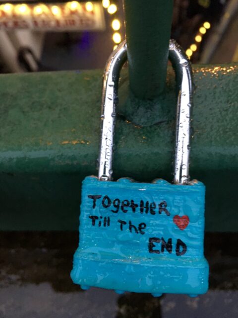 Love Locks on the Chattahoochee River – Helen, Georgia – 02/12/2021 ...