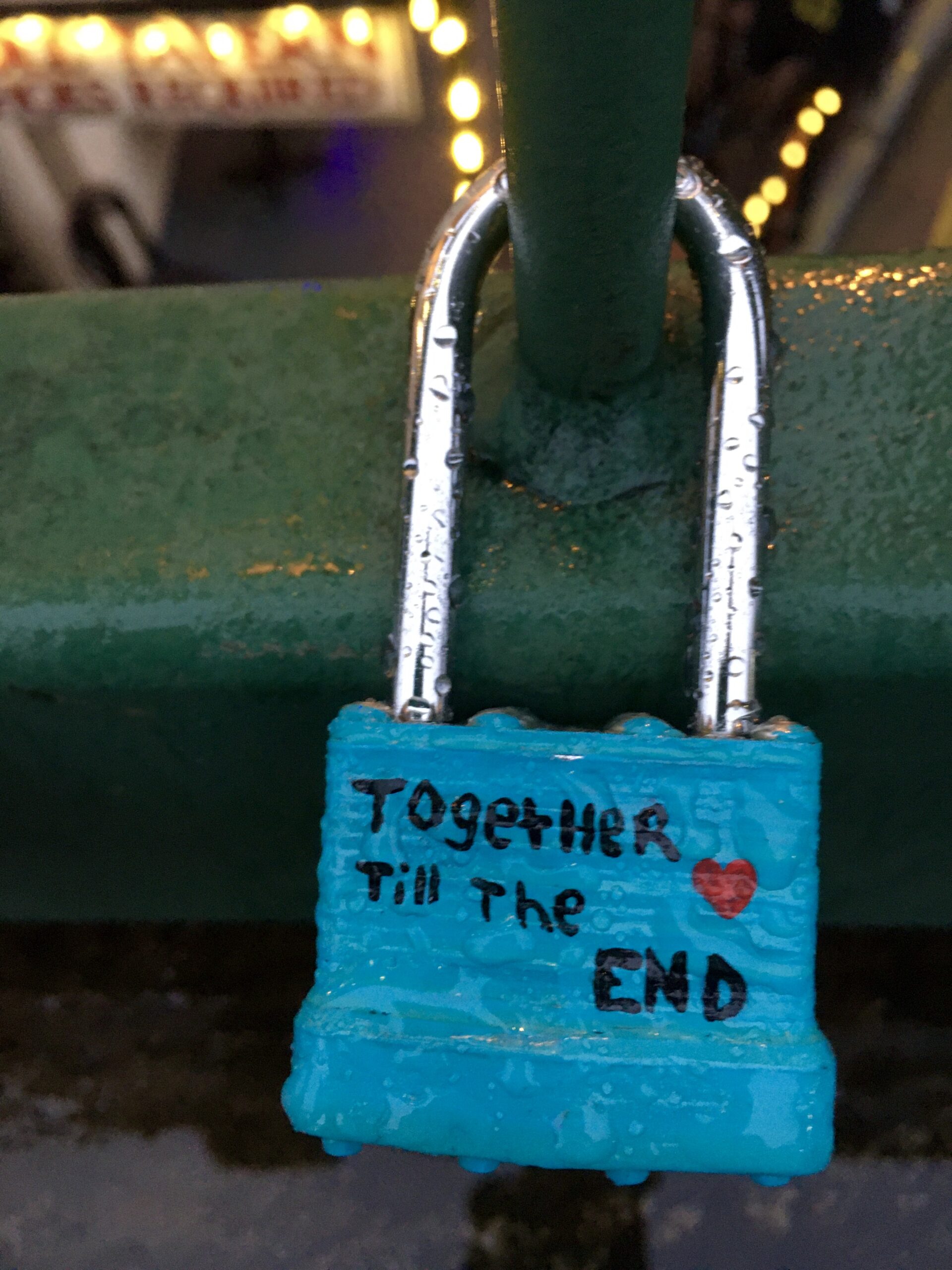 Love Locks on the Chattahoochee River – Helen, Georgia – 02/12/2021 ...