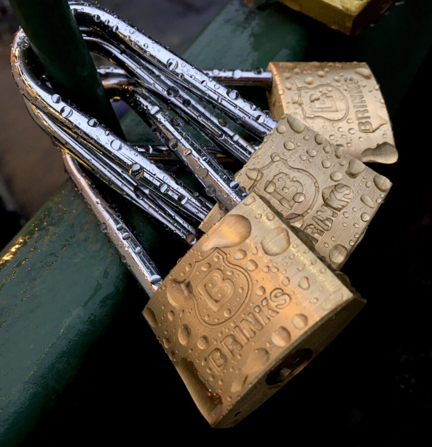Love Locks on the Chattahoochee River – Helen, Georgia – 02/12/2021 ...