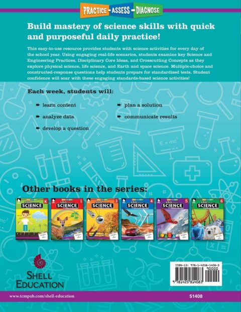 SCIENCE: 180 Days of Science: Grade 2 – Daily Science Workbook – SPG ...