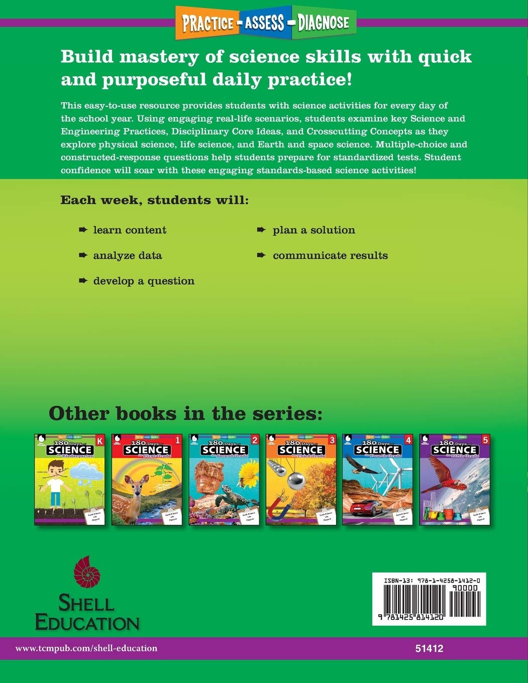 SCIENCE: 180 Days of Science: Grade 6 – Daily Science Workbook – SPG ...