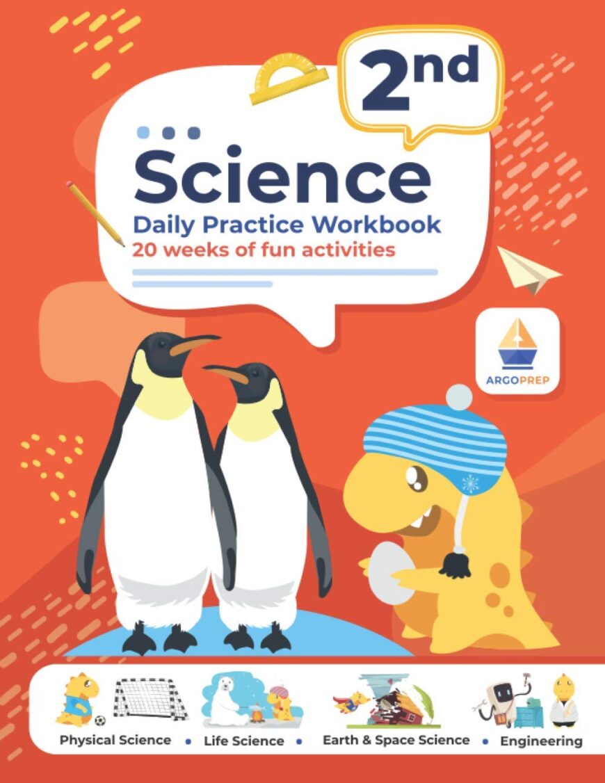 SCIENCE: 2nd Grade Science: Daily Practice Workbook | 20 Weeks of Fun ...