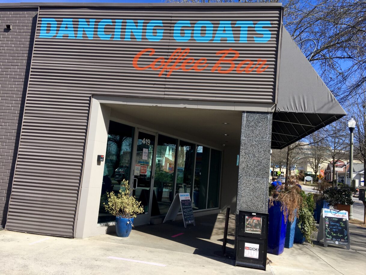 Dancing Goats Coffee Bar (A Filming Location for the Movie Love, Simon ...
