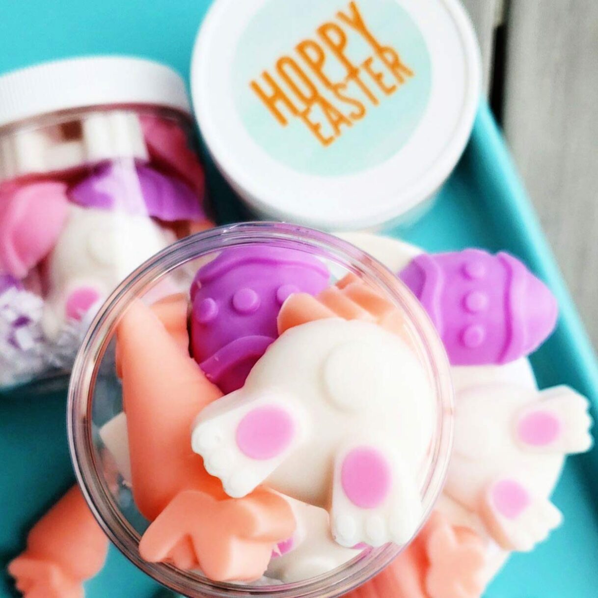 Say Happy Easter with Handmade Bunny Butt 18 Piece Soap Gift Set for ...