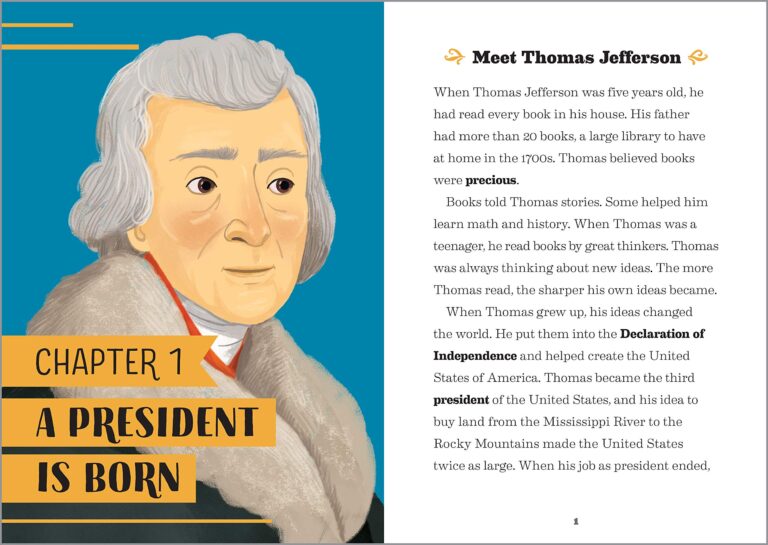 Presidential Resources: The Story of Thomas Jefferson: A Biography Book ...