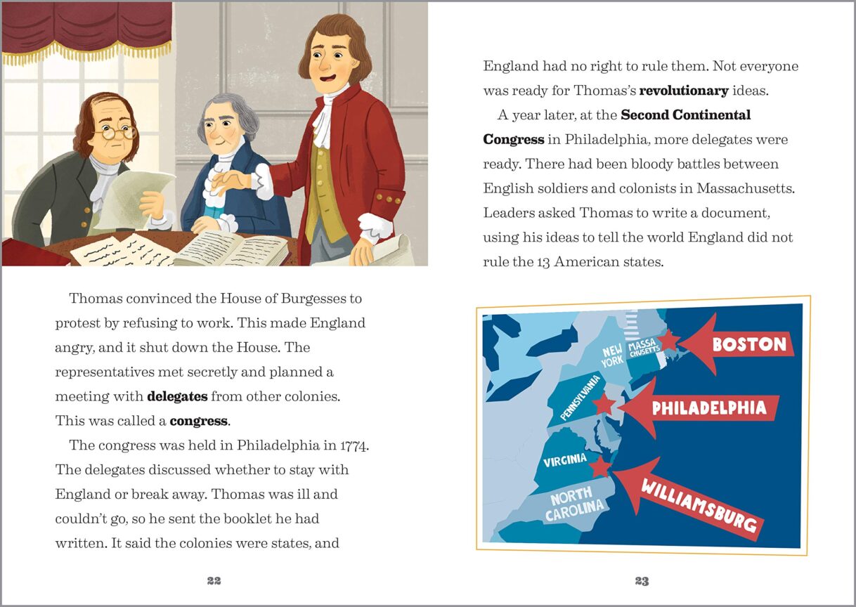 Presidential Resources: The Story of Thomas Jefferson: A Biography Book ...