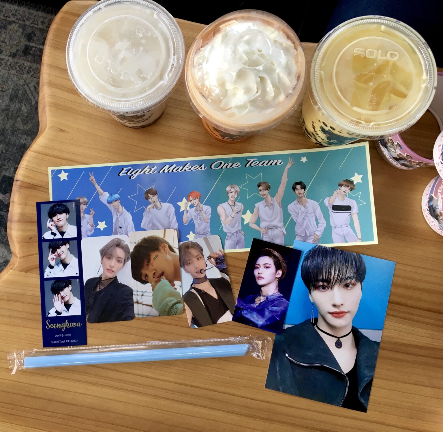 Trapped in a Daydream: A Seonghwa Birthday Cafe Event at Oolong Bubble ...