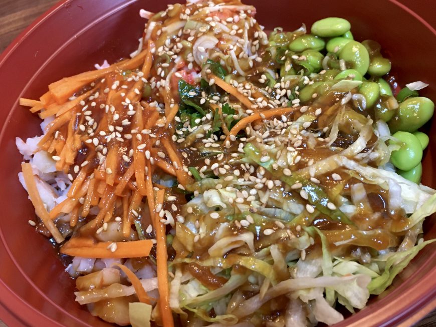 Crab and Tofu Poke Bowls from Poke Sun at Banks Food Hall – Columbus ...