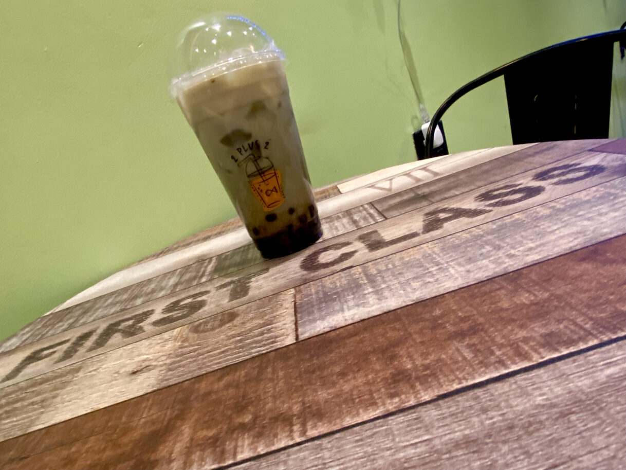 Matcha Latte and Custard Filled Baby Boong Ah Bang from 2 PLUS 2 Bubble ...