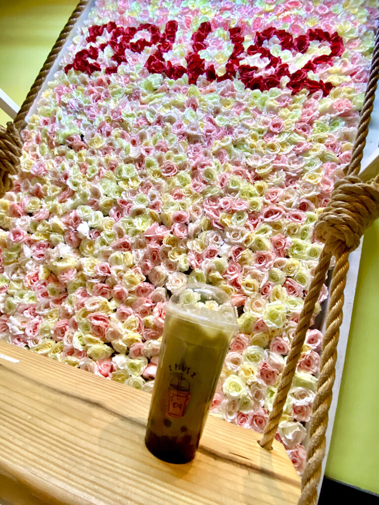 Matcha Latte and Custard Filled Baby Boong Ah Bang from 2 PLUS 2 Bubble ...