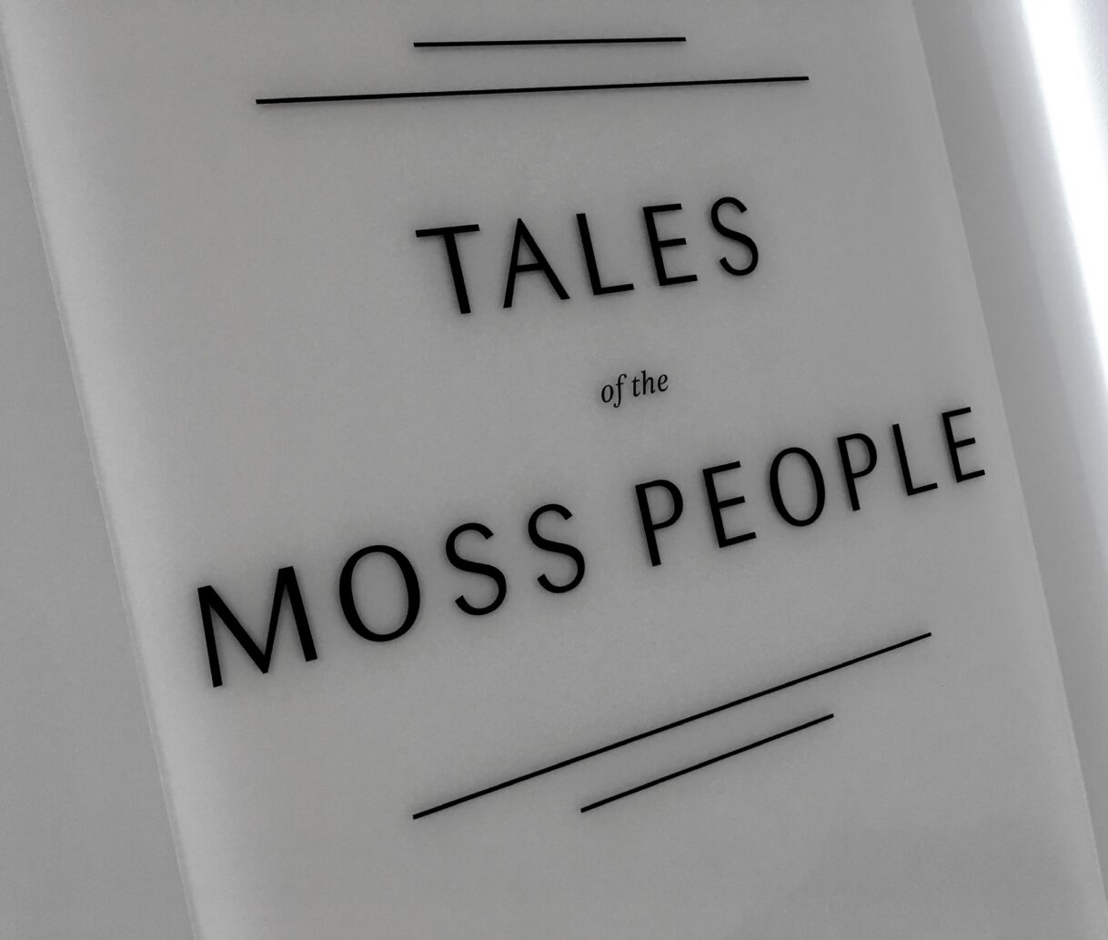 Tales of the Moss People – An Exhibition by Kim Simonsson at the ...