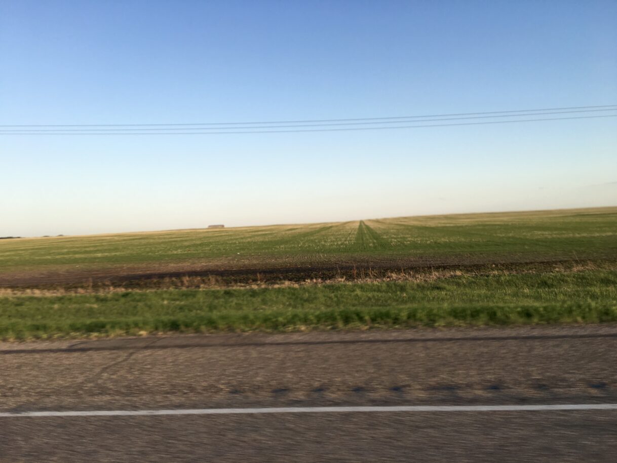 From Endless Fields of Agriculture into the Brilliance of the Setting ...