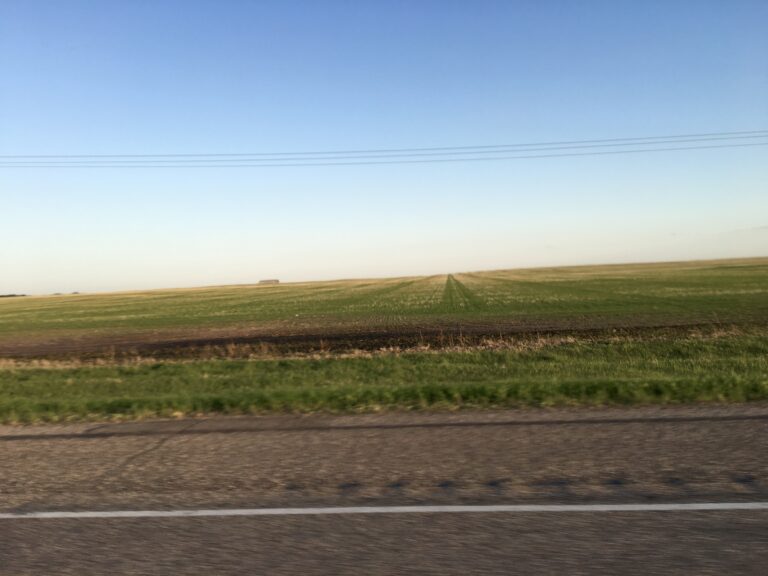 From Endless Fields of Agriculture into the Brilliance of the Setting ...