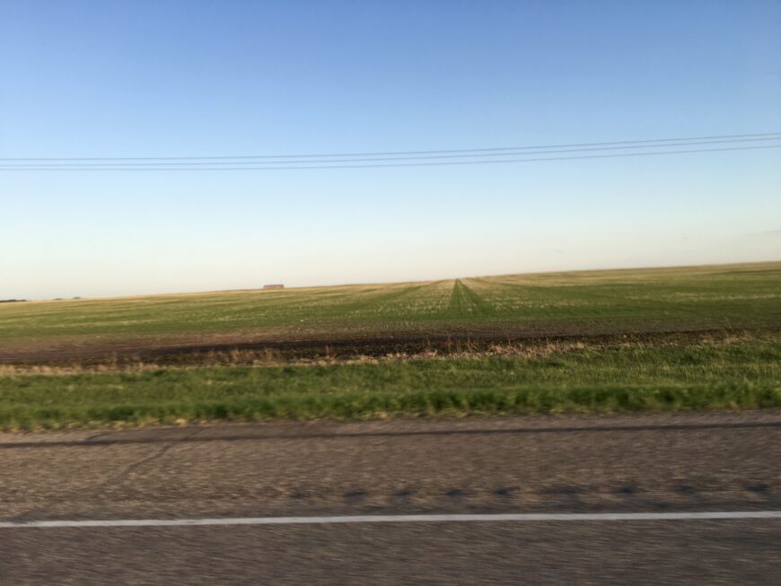 From Endless Fields of Agriculture into the Brilliance of the Setting ...