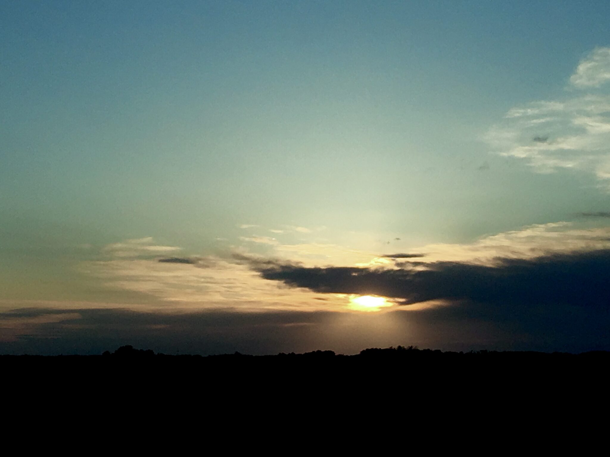 From Endless Fields of Agriculture into the Brilliance of the Setting ...